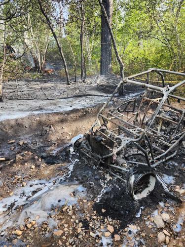 Firefighters quickly attack UTV fire | Local News | bhpioneer.com