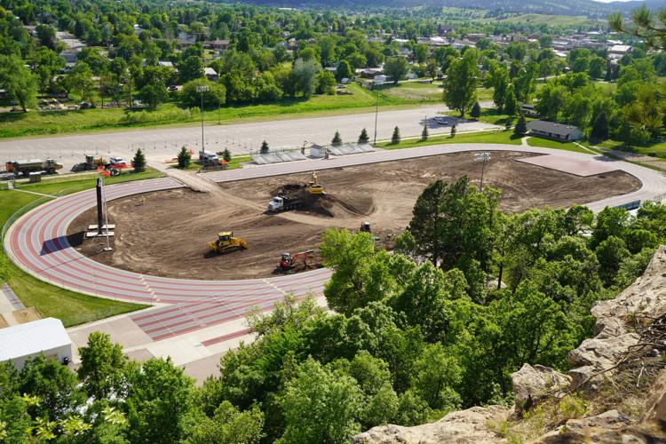 Woodle Field turf project well underway | Local Sports | bhpioneer.com