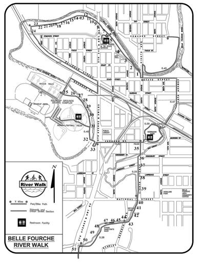 Belle Fourche River Walk numbering system amended | Local News ...