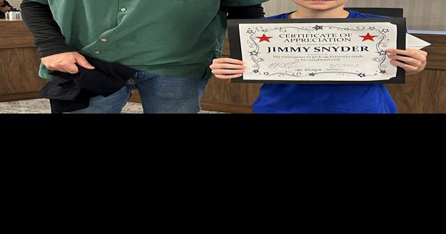 Sturgis youth lauded for his clean-up efforts | Local News | bhpioneer.com