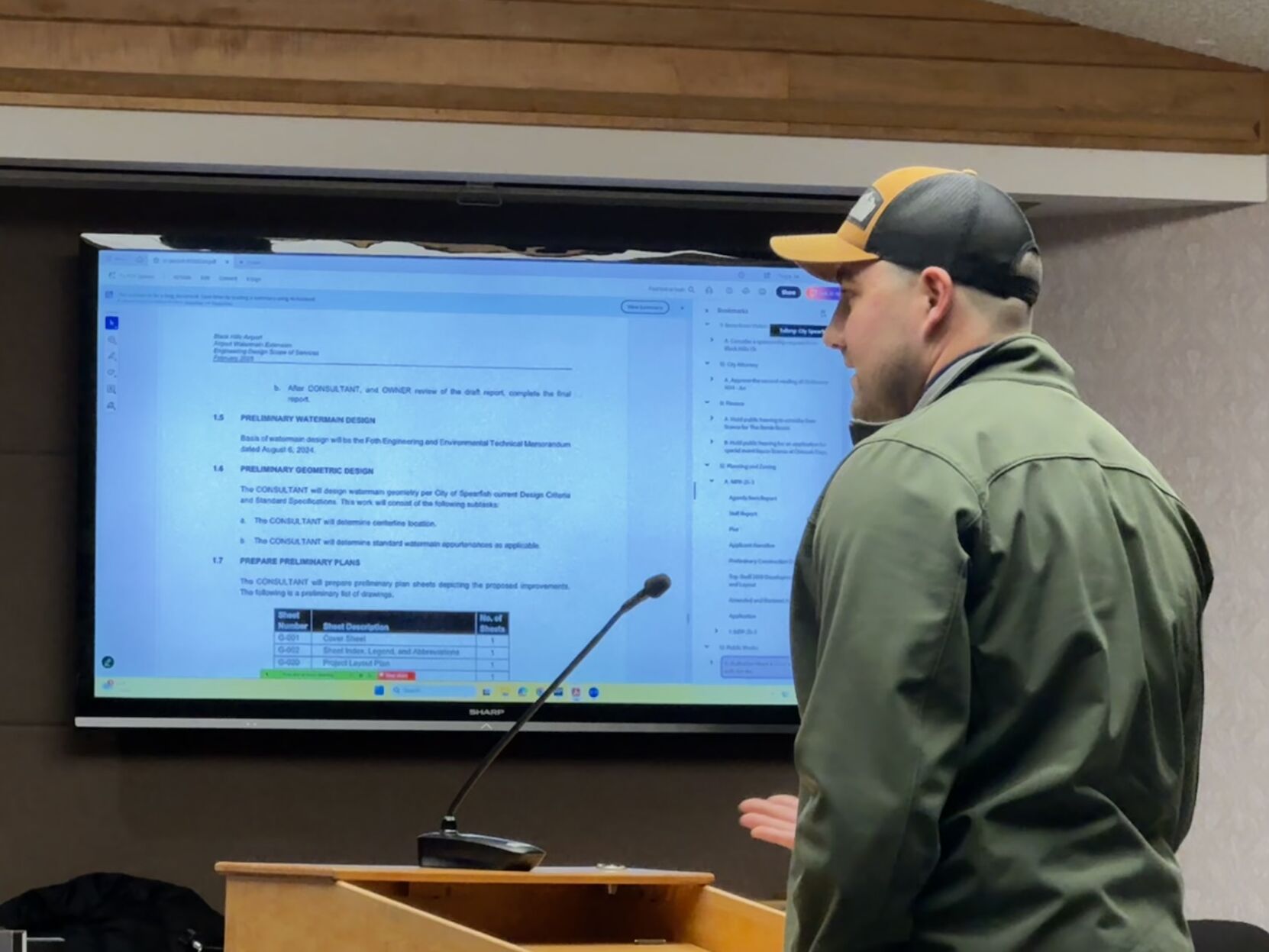 Council approves contract for Spearfish airport waterline project ...