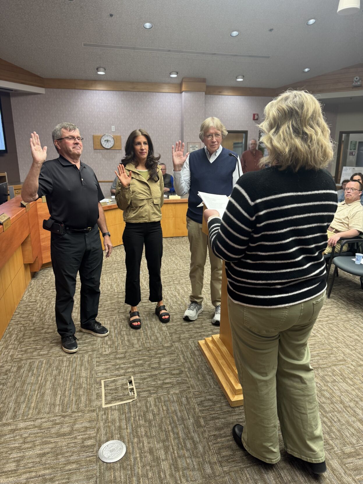 Spearfish Mayor and newly elected council members are sworn in | Local ...