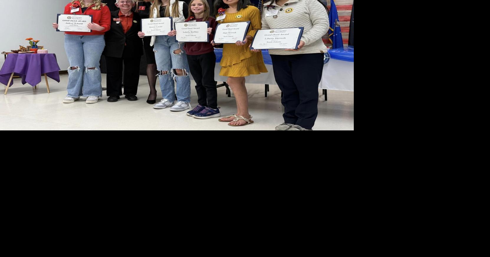 ALA National President Trish Ward presented Good Deed awards | Local ...