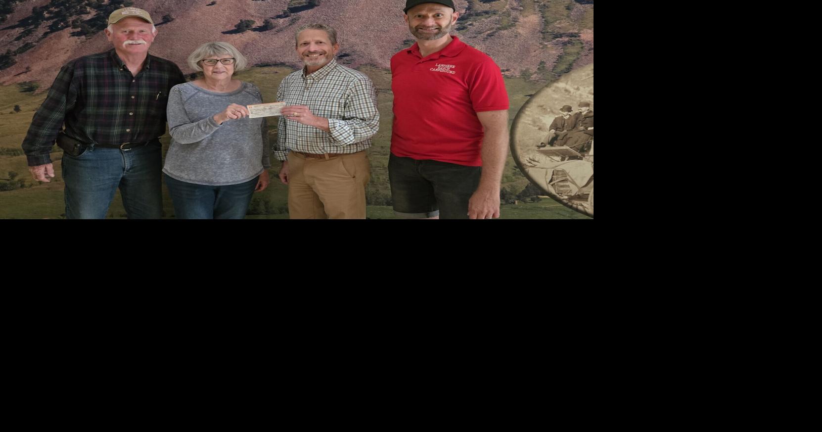 Lamphere Ranch Campground donates Rally banner proceeds to Bear Butte ...