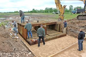 First timber box culvert installed in Spearfish - Black Hills Pioneer ...