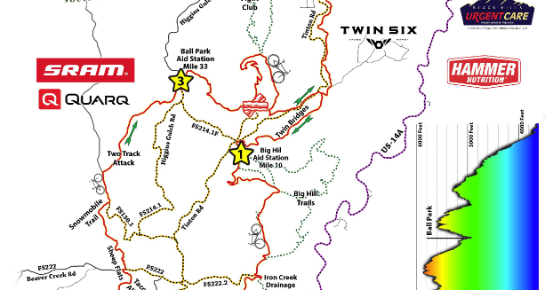 Dakota Five-O Race map | Local Sports | bhpioneer.com
