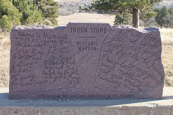 Public access to Thoen Stone under debate | Local News | bhpioneer.com