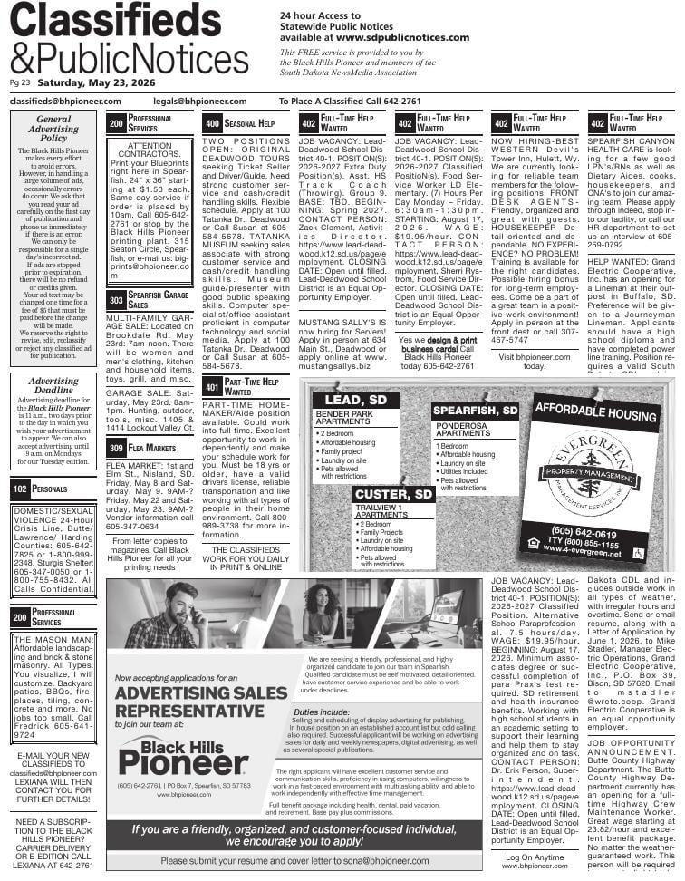 Page 23 | E-Edition | bhpioneer.com