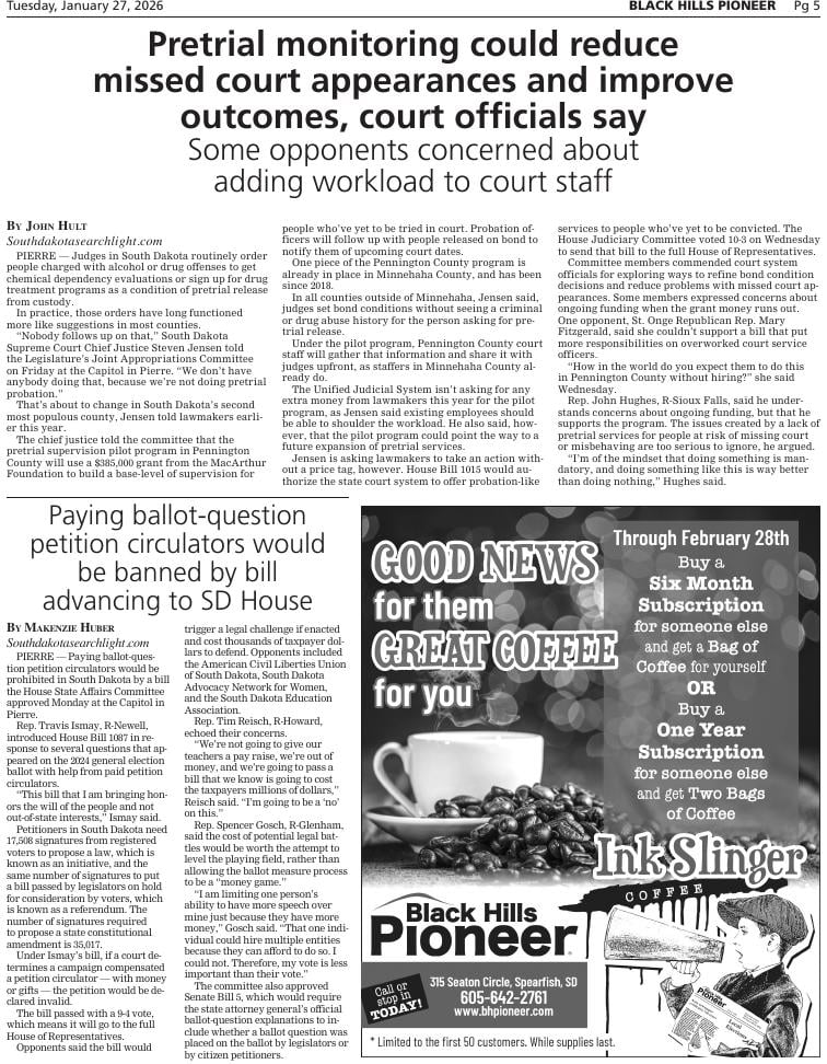 Page 05 | E-Edition | bhpioneer.com