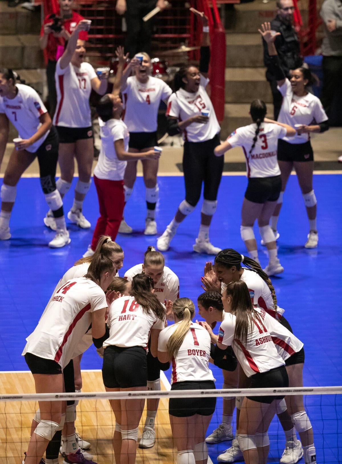 Wisconsin volleyball photos No. 9 on BadgerExtra countdown