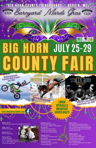 Big Horn County Fair: schedule is announced | News | bighorncountynews.com