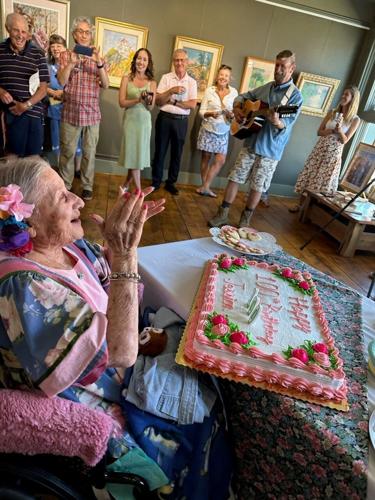 Big Timber painter Jessica Zemsky turns 100 | News | bigtimberpioneer.net