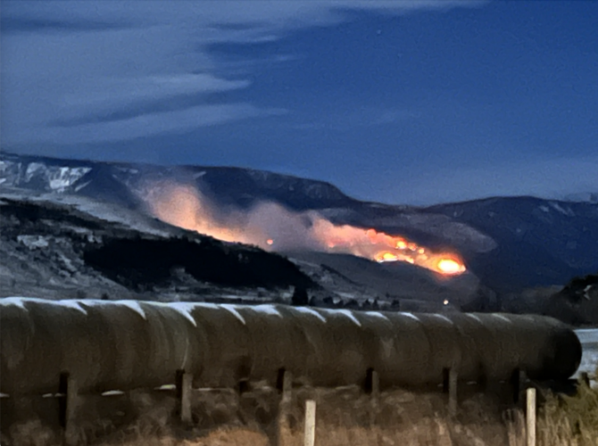 Fire burns estimated 1,300 acres south of Big Timber | News ...