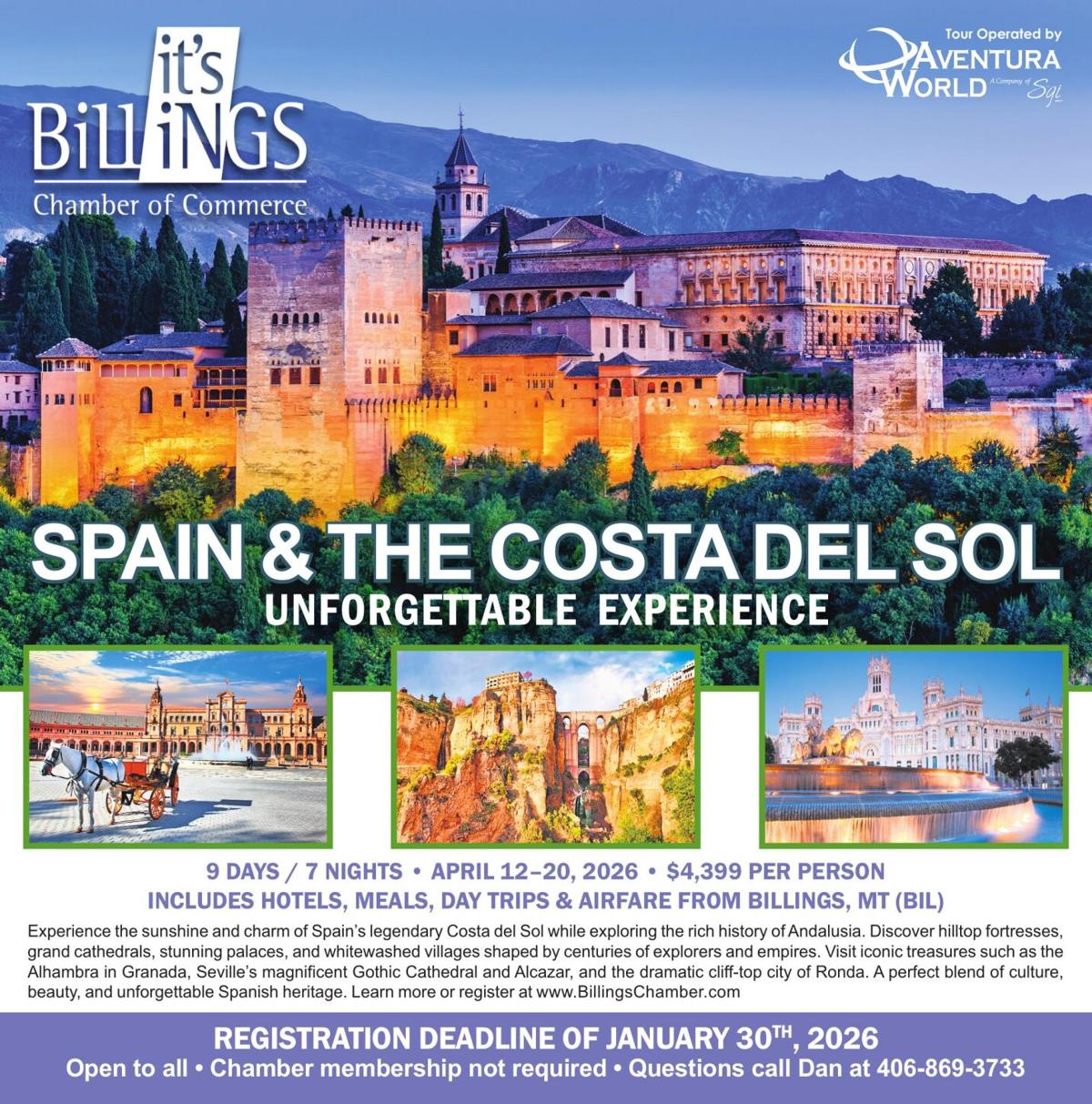 BILLINGS AREA CHAMBER OF COMME - Ad from 2026-01-25