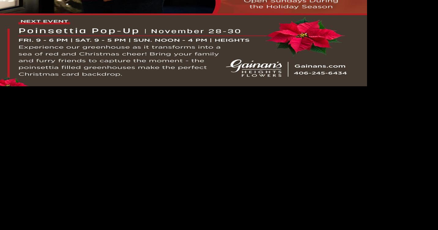 GAINANS FLOWERS - Ad from 2025-11-28