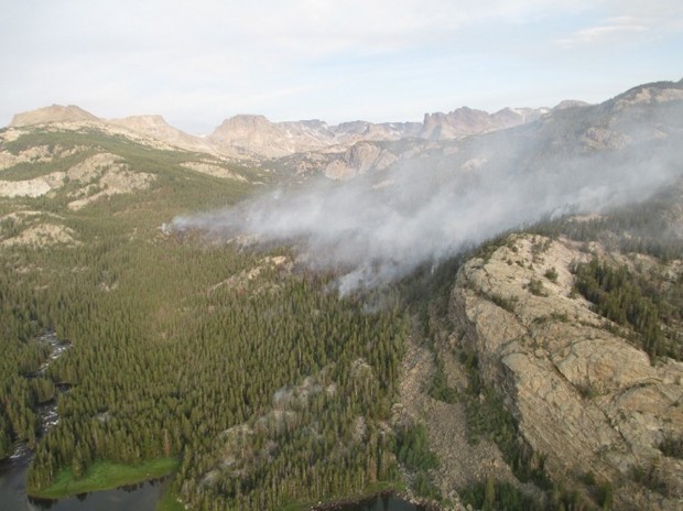 Gallery: Alpine Lake Fire | Wyoming News | billingsgazette.com