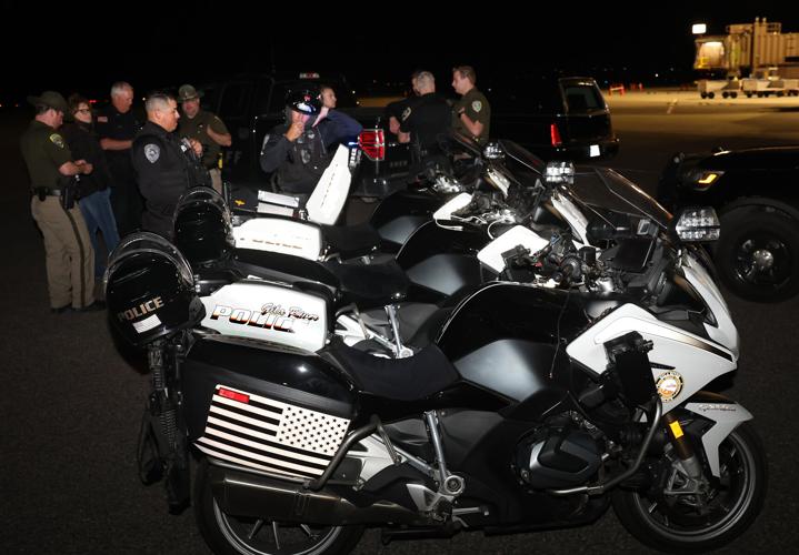 Fallen officer Joshua Briese arrives in Billings