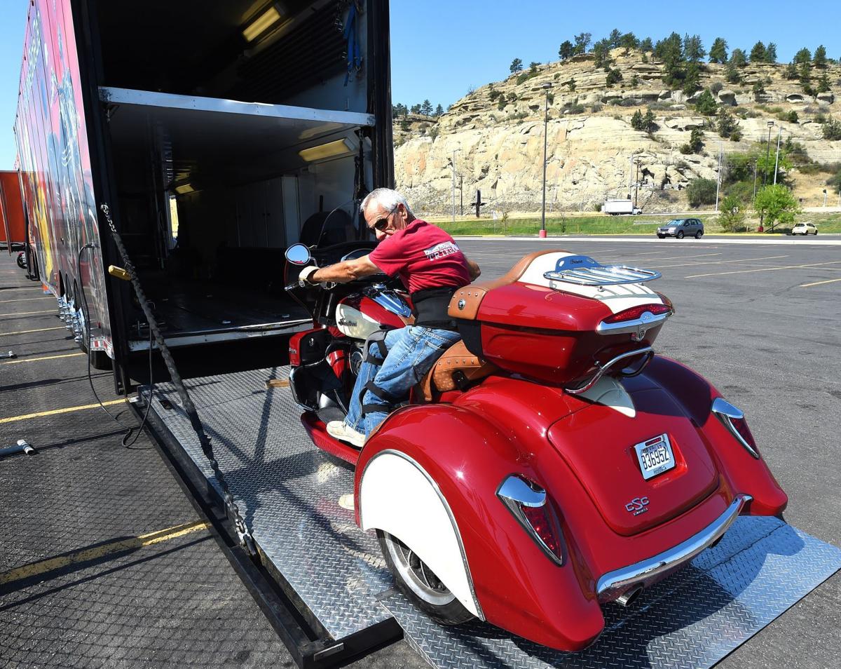 Gold Wing riders file into Billings ahead of national rally