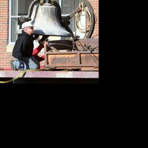 Ringing in the new: Garfield bell removed for renovation