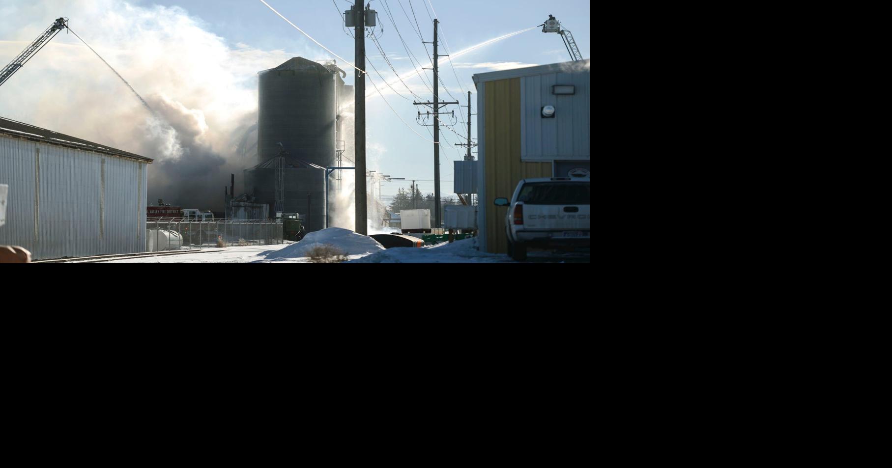 Crews across Gallatin County work to put out grain elevator fire in ...