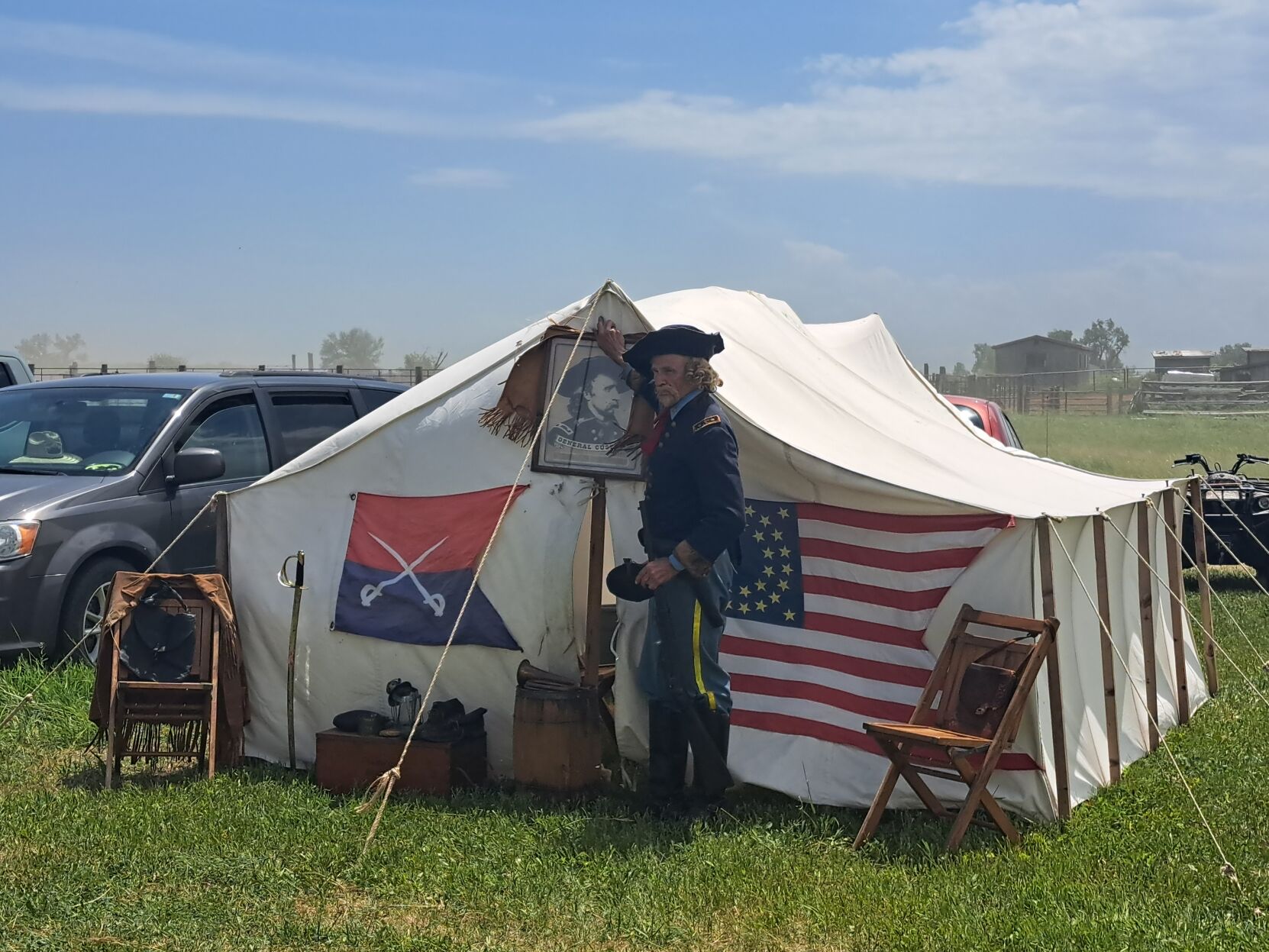 Little Bighorn reenactment flips the historic script