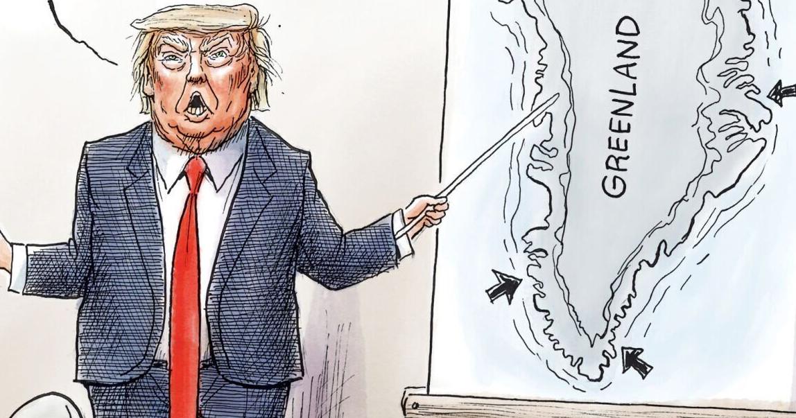 9 political cartoons grapple with Greenland