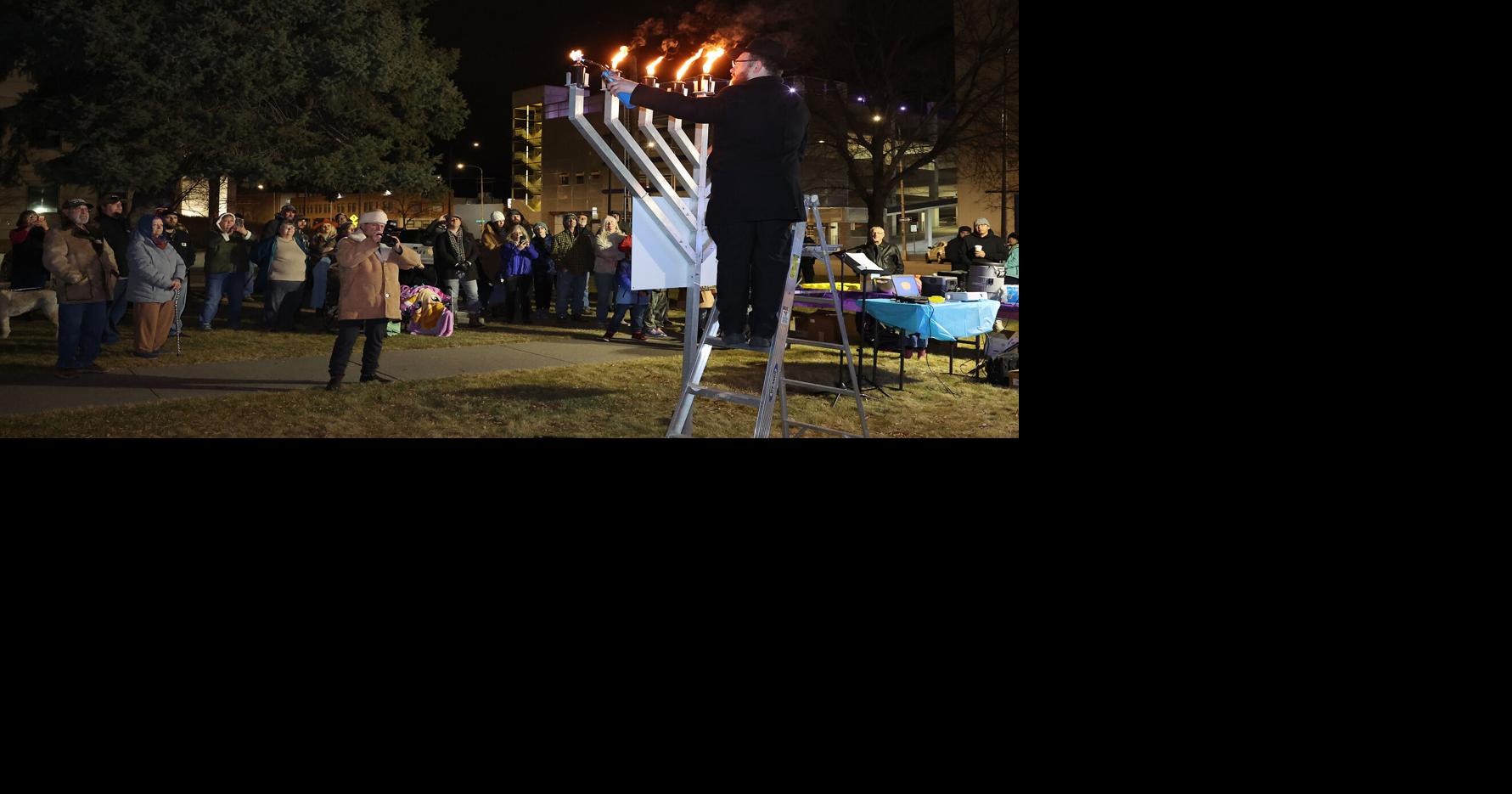 menorah lighting ceremony