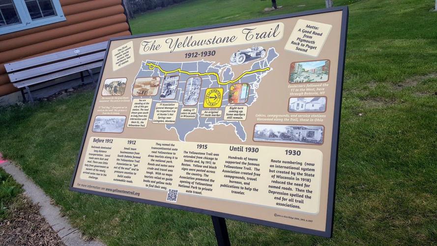 Sign installed in Laurel recognizes Yellowstone Trail, nation's 1st ...