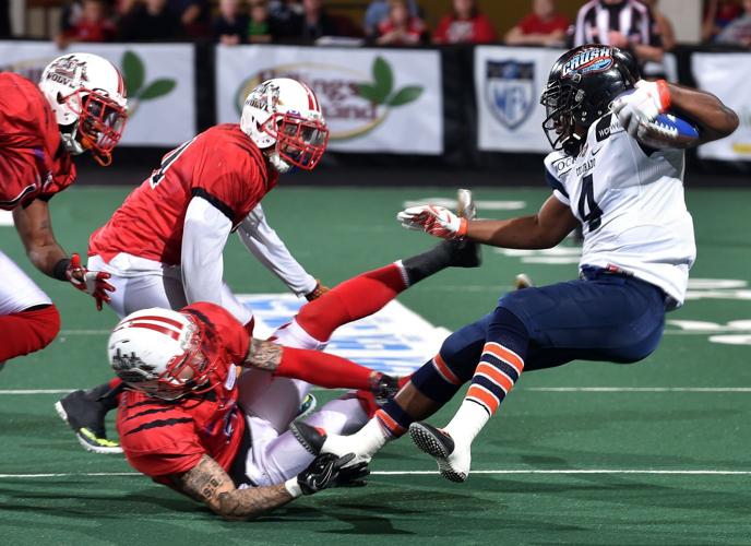 Cory Murphy steps in at QB, rushes for 6 TDs in Billings Wolves' win ...