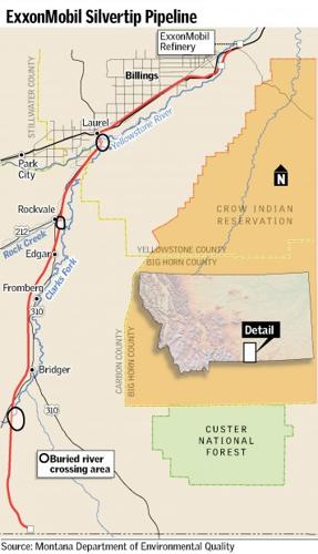 ExxonMobil places pipeline deeper at river crossings
