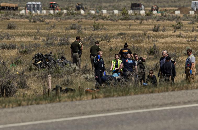 Air ambulance responds to motorcycle crash near Billings