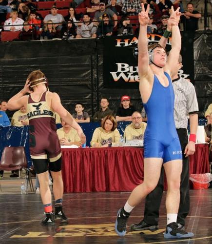 Havre's Jace Stokes celebrates