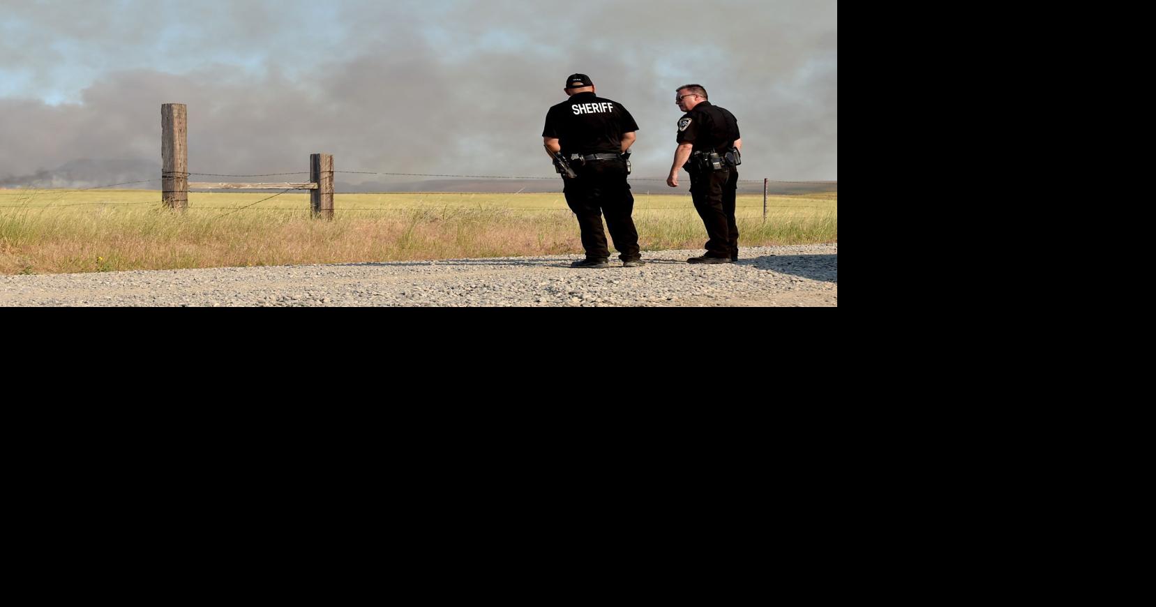 Wildfire south of Laurel 100 percent contained Tuesday morning