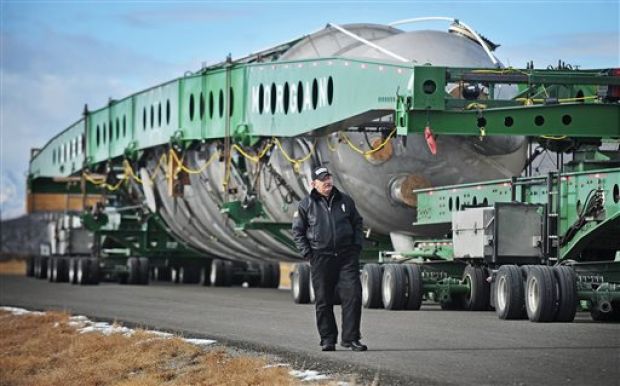 Megaload awaits Montana approval before crossing border