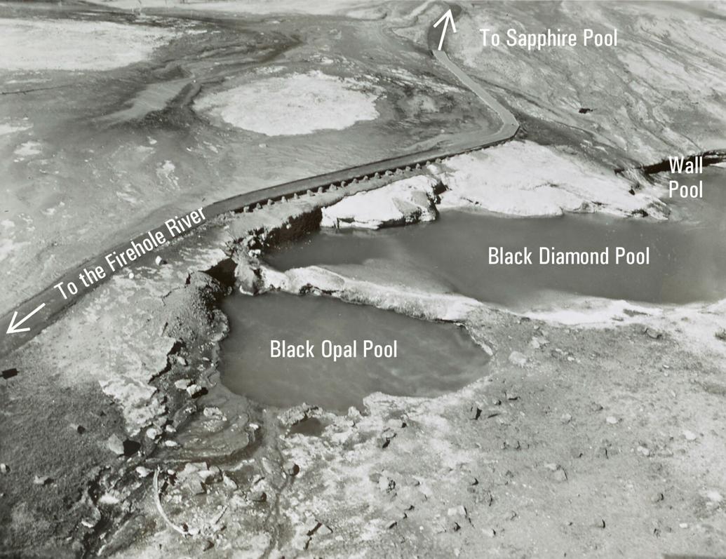 Black Diamond Pool likely created by hydrothermal explosions