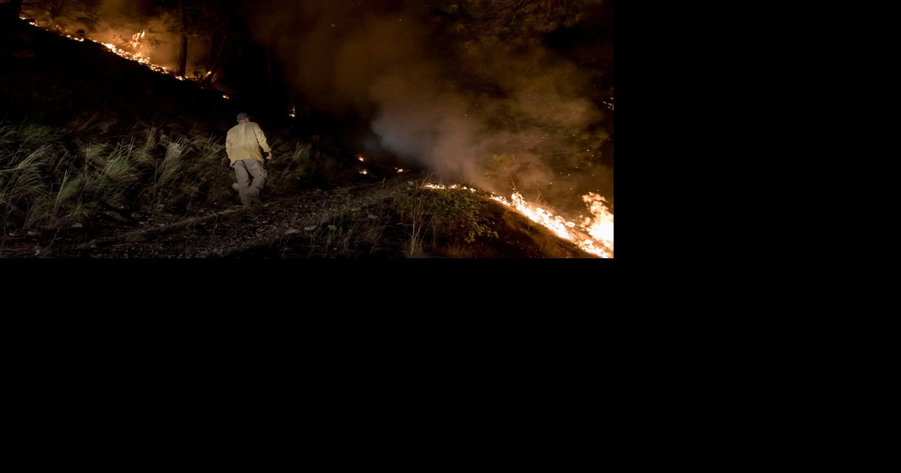 Photos: Inside the Sharrott Creek fire on Aug. 23-24