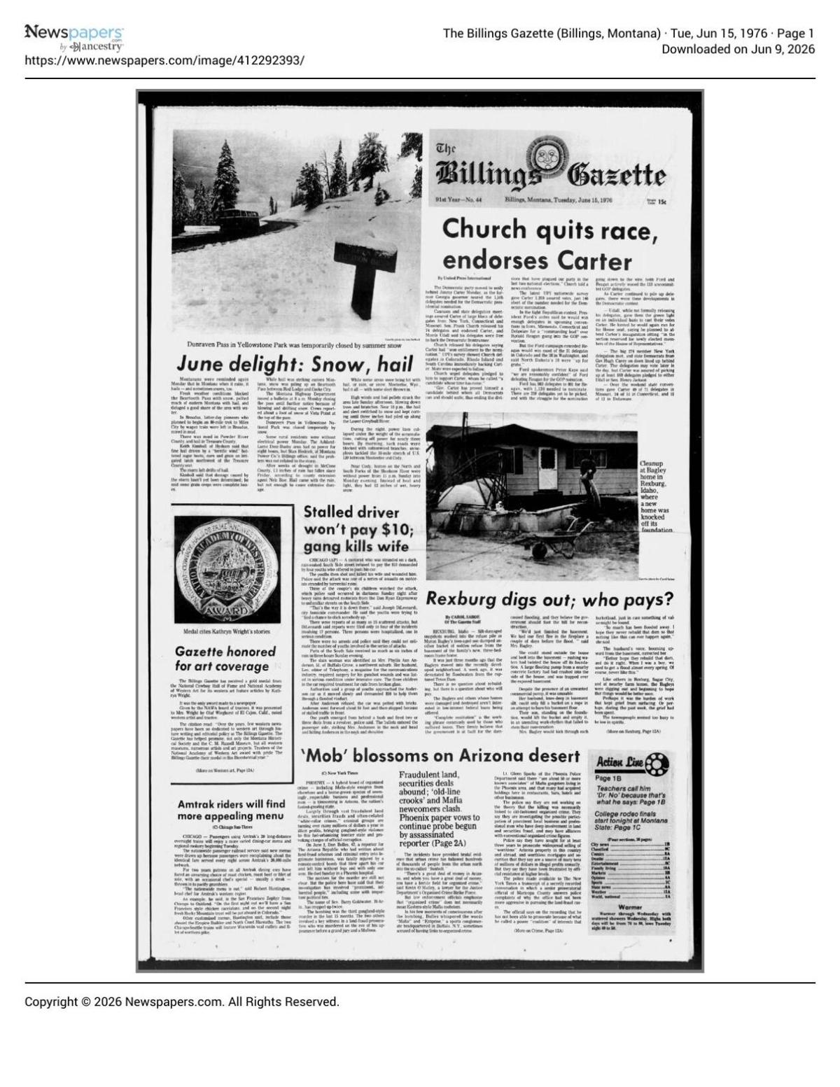 The Billings Gazette, 5/15/1976