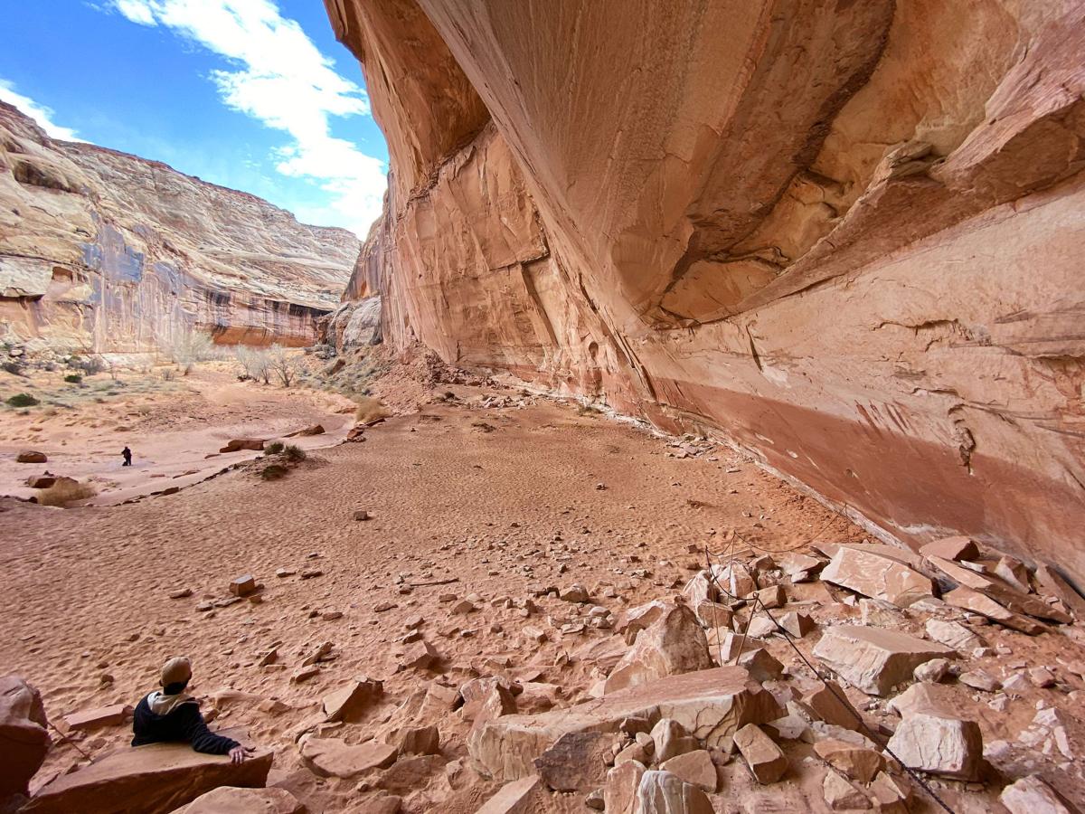 Horseshoe Canyon a route to epic Utah rock art site