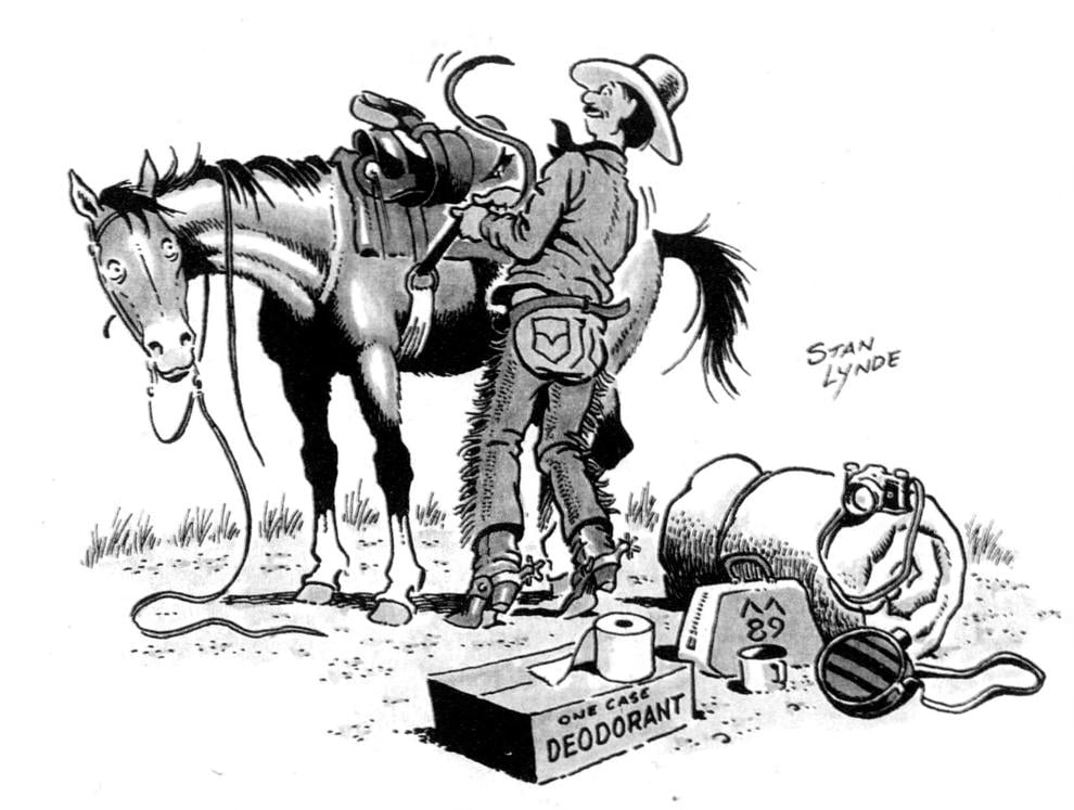 Retrospective: Stan Lynde's Centennial Cattle Drive cartoons