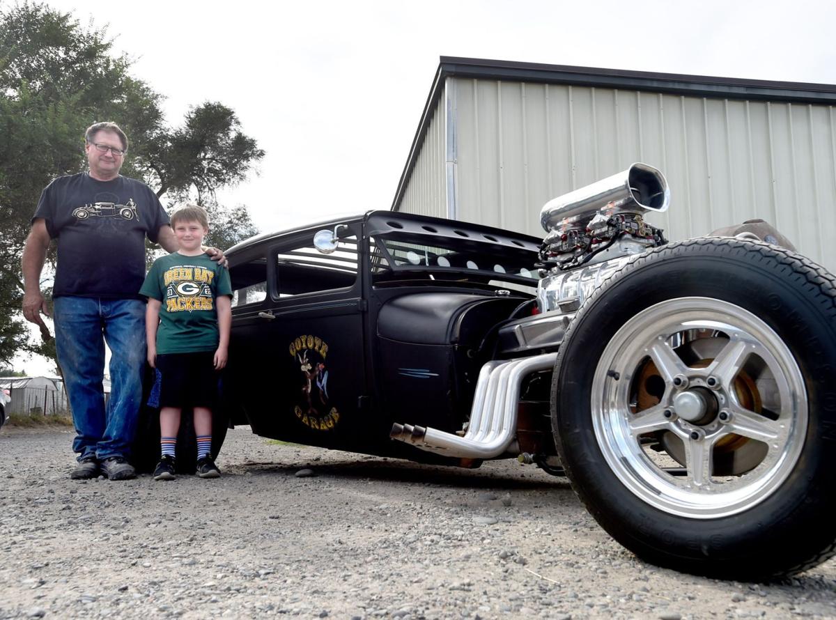 Rat Rod Burnout Sign