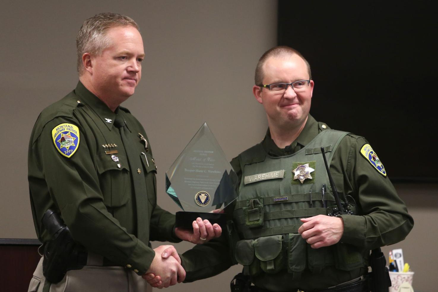 Montana Highway Patrol trooper retires after more than 30 years on the job