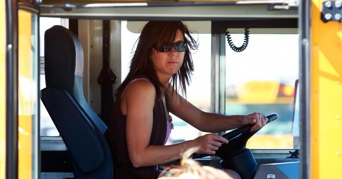 All aboard the bus rodeo: Course challenges drivers' skill