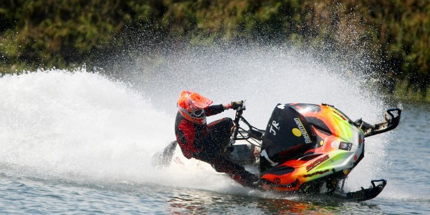 Snowmobile Watercross
