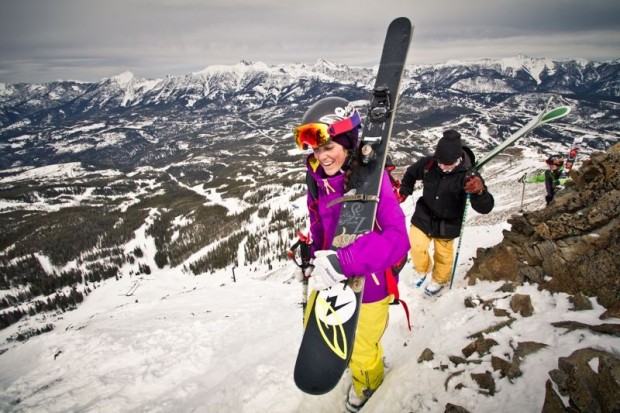 Freeride skiers elevate pulses at Moonlight Basin