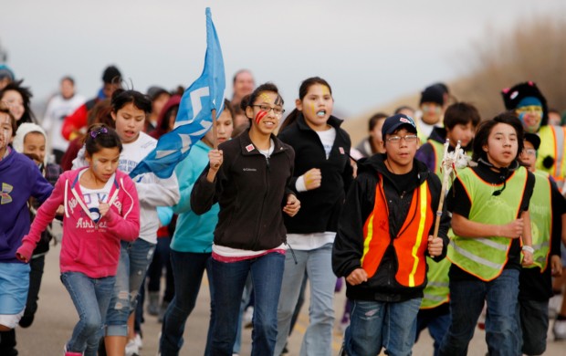 Northern Cheyenne youth take a run at history