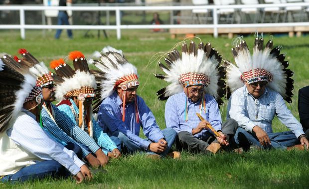 Crow leaders mark 1851 Fort Laramie Treaty