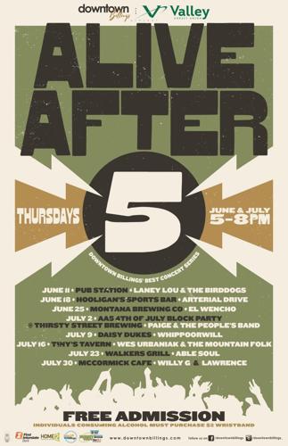 Alive After 5 lineup announced