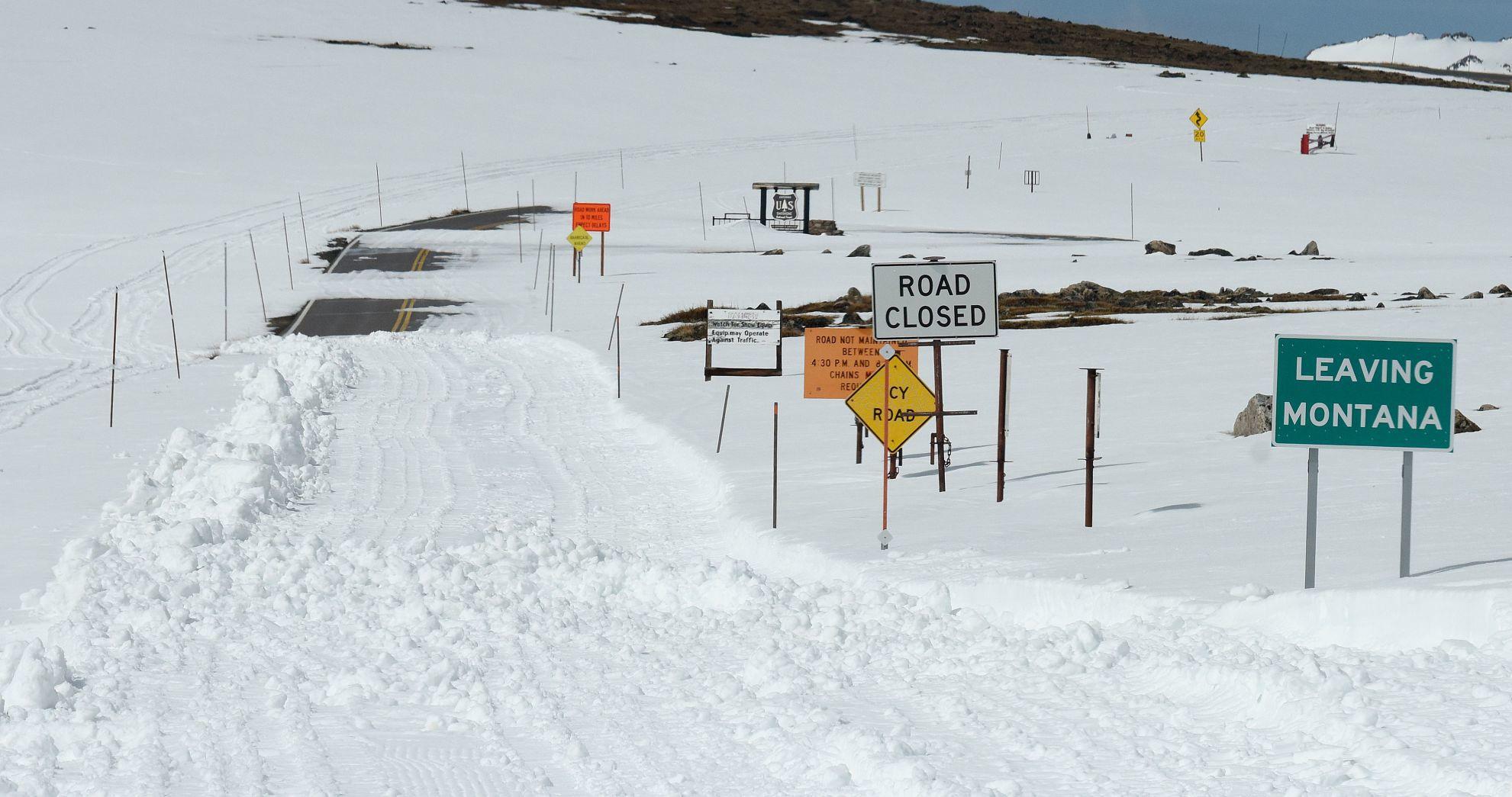 Photos: Clearing the Beartooth Pass
