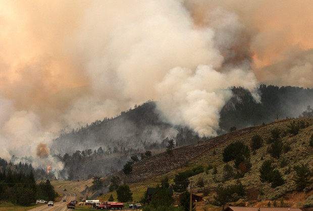 Rock Creek fire outside of Red Lodge grows to 600 acres
