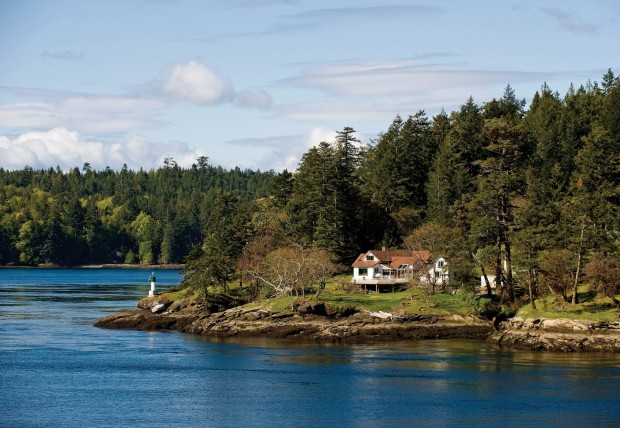 Rolling on and off the water on a drive and ferry trip to British Columbia